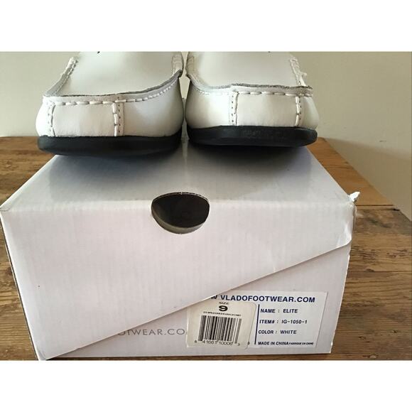 Vlado | Shoes | Vlado Footwear Mens 9 White Elite Slip On Loafers New ...